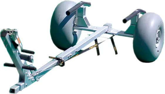Wheeleez™ Boat Dolly with 49 cm Polyurethane Beach Wheels - Wheeleez ...