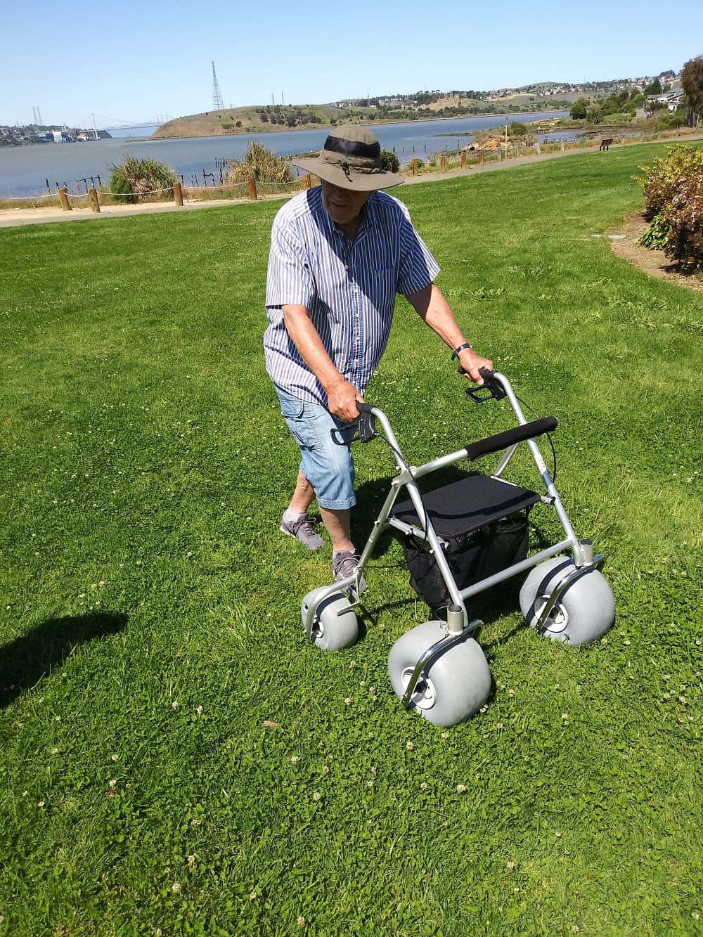 Beach Walker - Wheeleez™ All-Terrain/ Beach Rollator