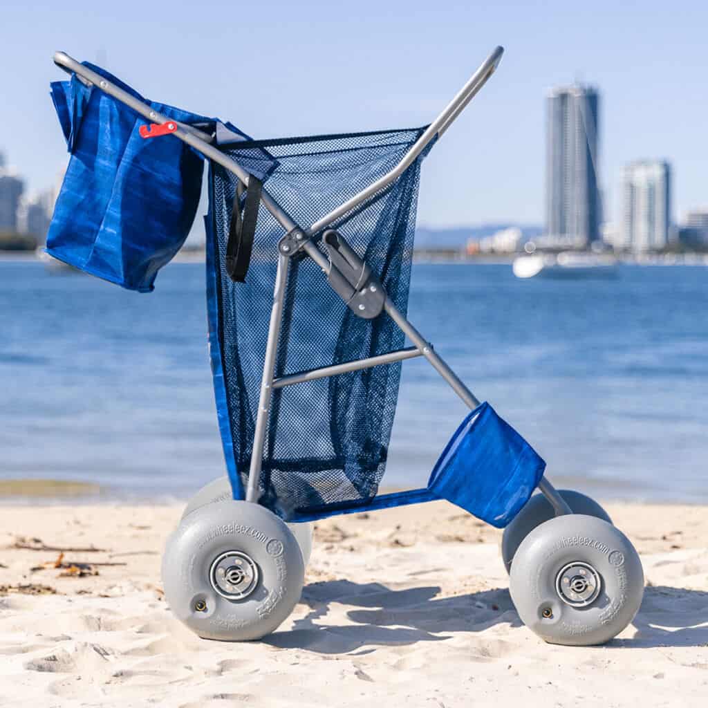 Wheeleez™ Beach Wheeler Beach Cart with 4-24cm wheels - Wheeleez, Inc ...