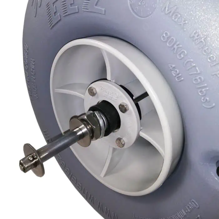 Wheeleez™ Quick Release Axle Pair -12.7mm ( ½" Tip ) - Fits 1" Wheel ...