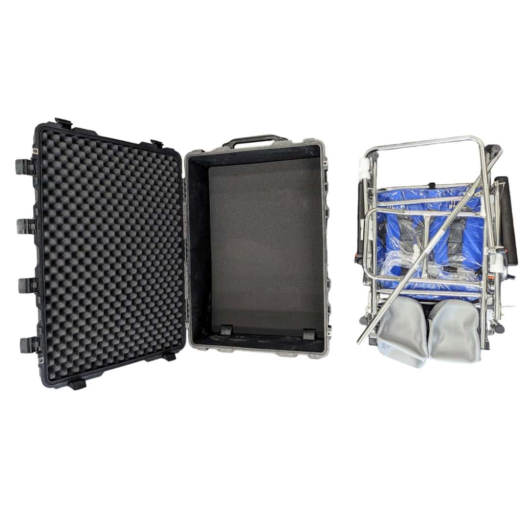 Pelican Travel Case for Chair Frame and Front Caster Wheels - Wheeleez ...